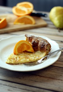 Vanilla Pear Dutch Baby Recipe - The Wanderlust Kitchen