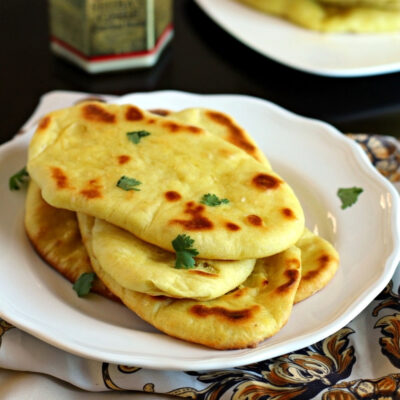 Indian Naan Bread - The Wanderlust Kitchen