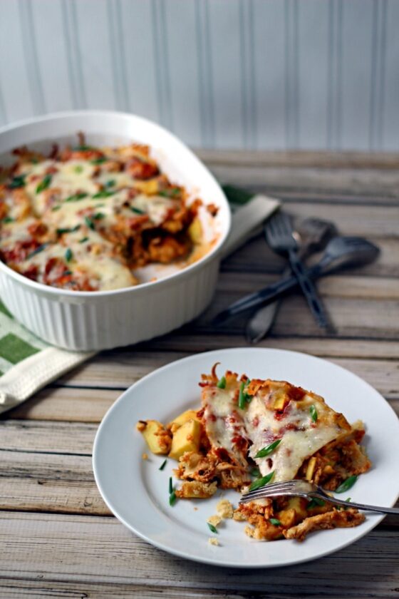Chicken Tamale Pie with Sweet Potatoes - The Wanderlust Kitchen