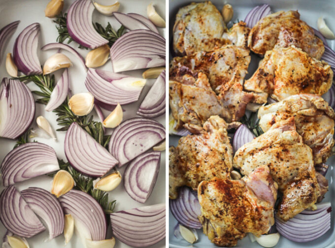 Israeli Roast Chicken Recipe - The Wanderlust Kitchen