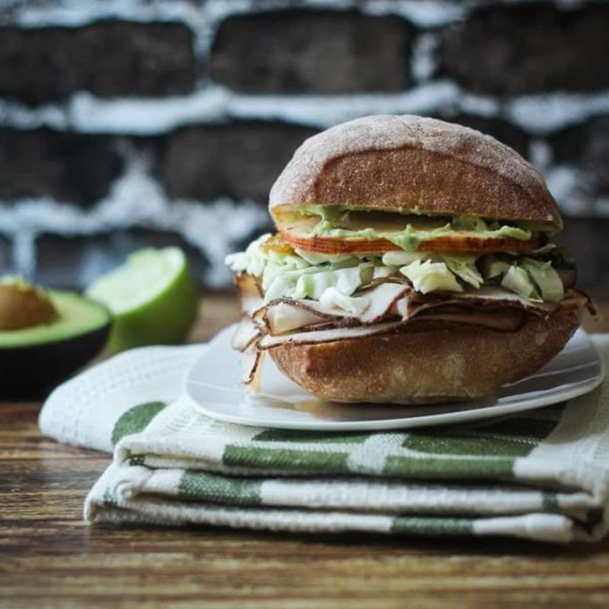 Jamaican Jerk Turkey Sandwich Recipe - The Wanderlust Kitchen