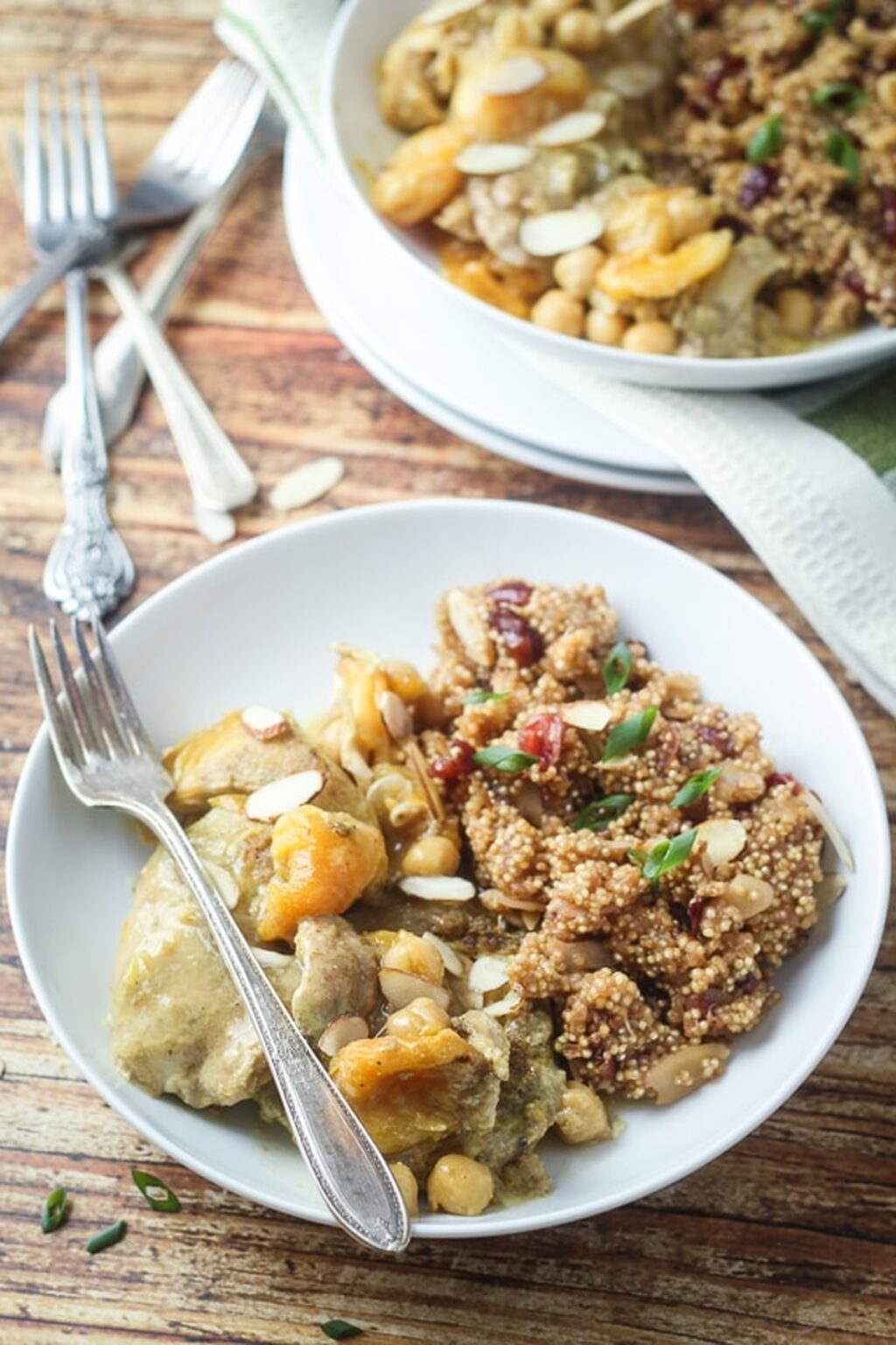 Slow Cooker Moroccan Chicken with Apricots - The Wanderlust Kitchen