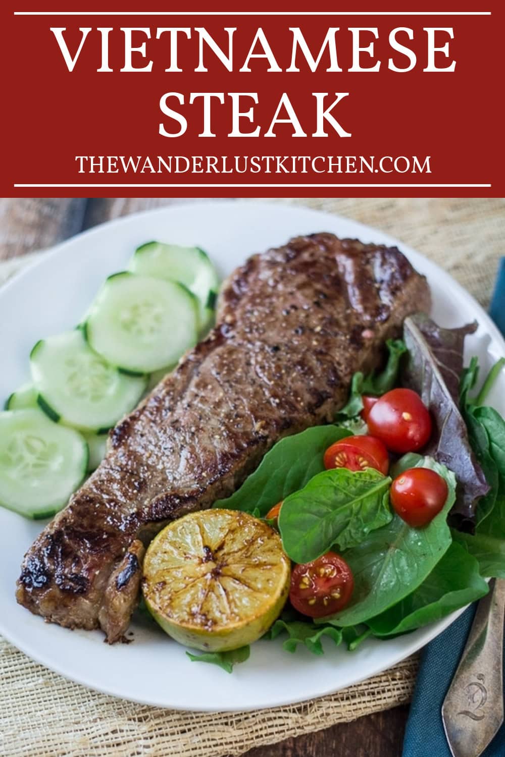 Vietnamese Strip Steak Recipe - The Wanderlust Kitchen
