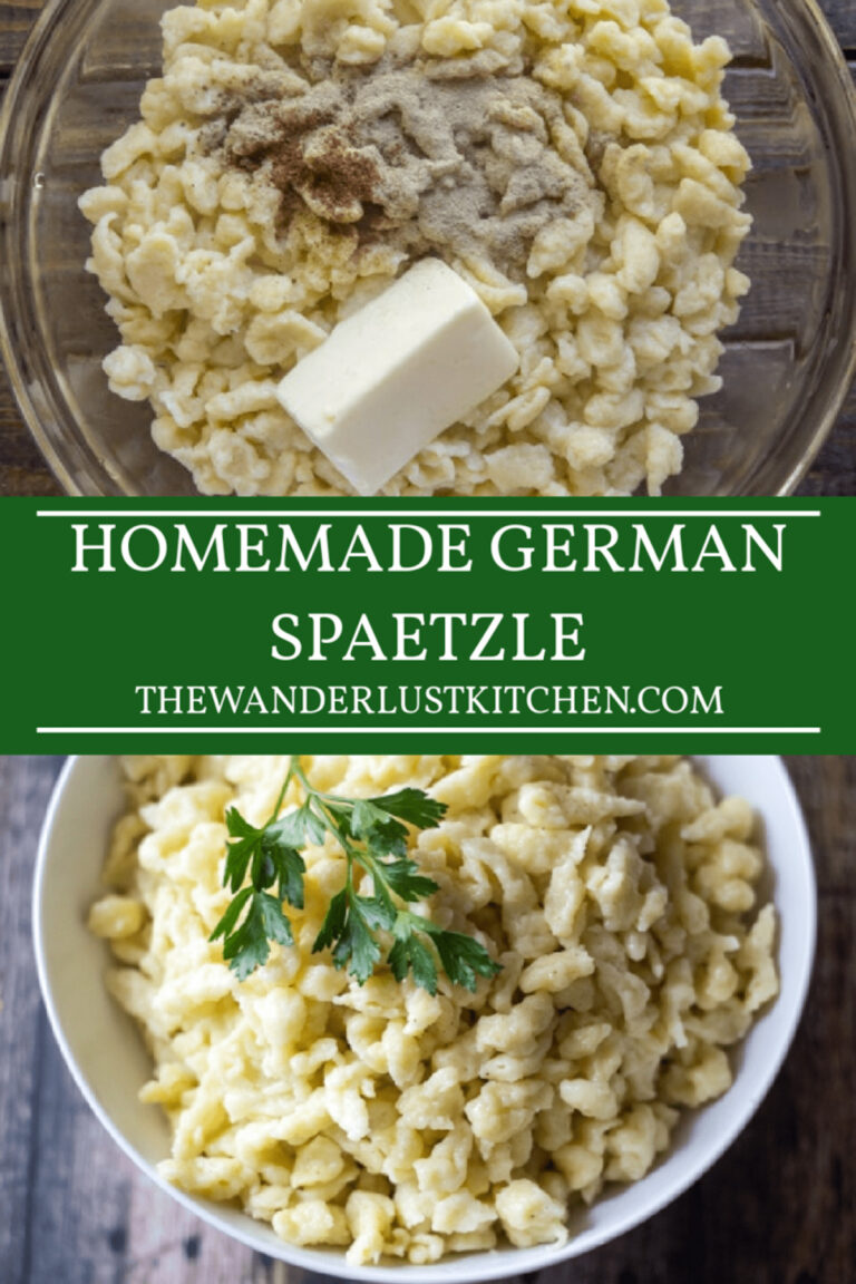 Homemade German Spaetzle Recipe - The Wanderlust Kitchen