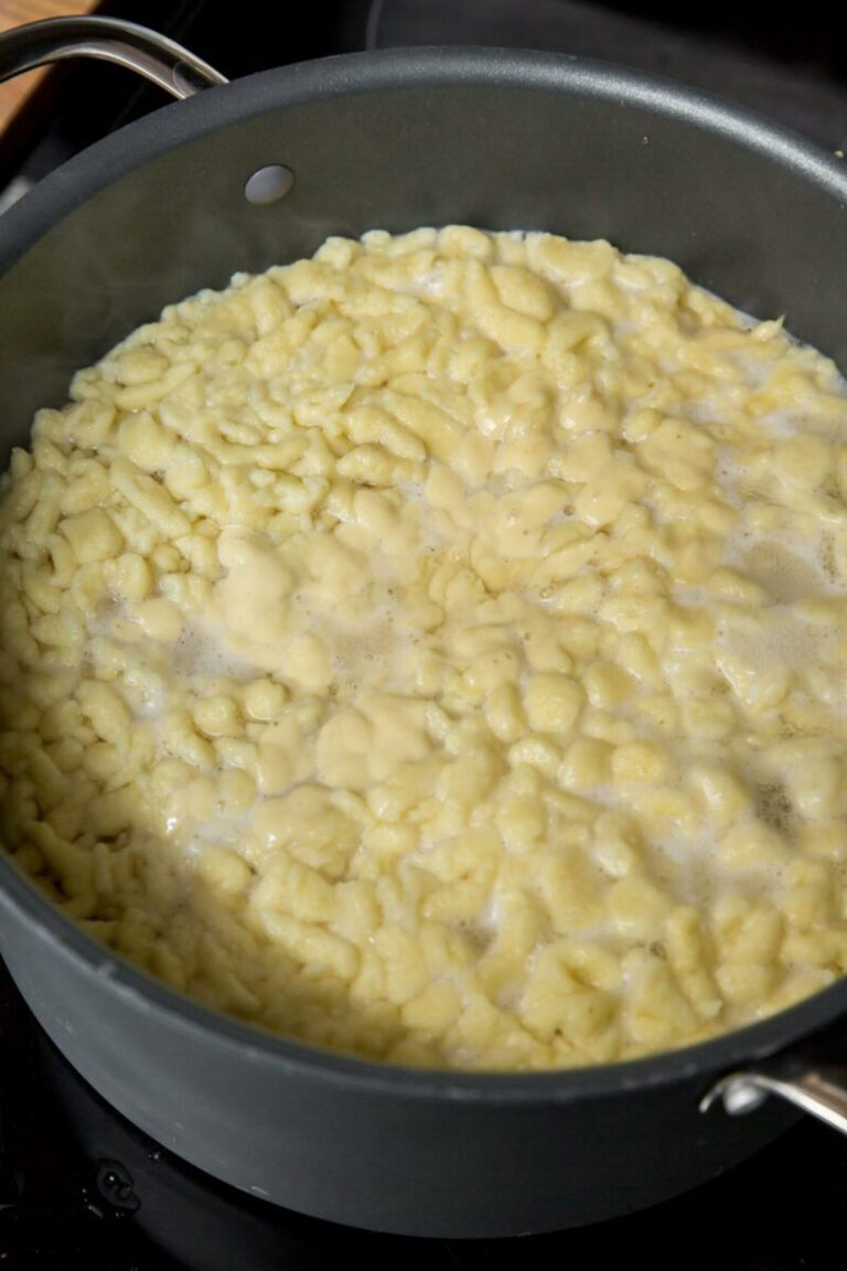 Homemade German Spaetzle - The Wanderlust Kitchen