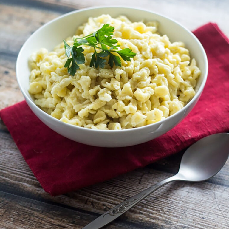 Homemade German Spaetzle - The Wanderlust Kitchen