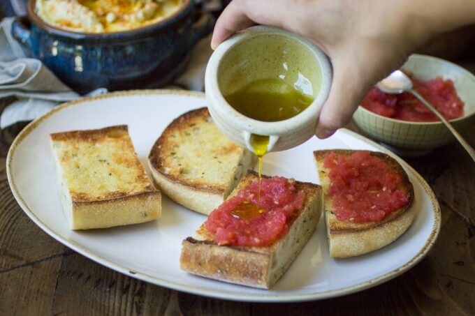 Pan con Tomate Recipe - The Wanderlust Kitchen
