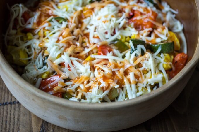 Enchilada Pie - The Wanderlust Kitchen