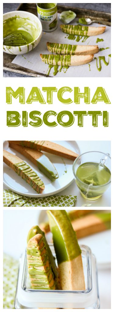Easy Matcha Biscotti Recipe - The Wanderlust Kitchen