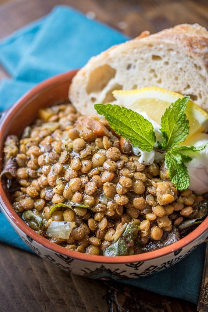 Slow Cooker Moroccan Lentils Recipe - The Wanderlust Kitchen