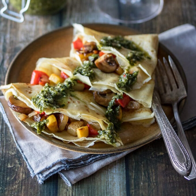 Savory Crepes - The Wanderlust Kitchen