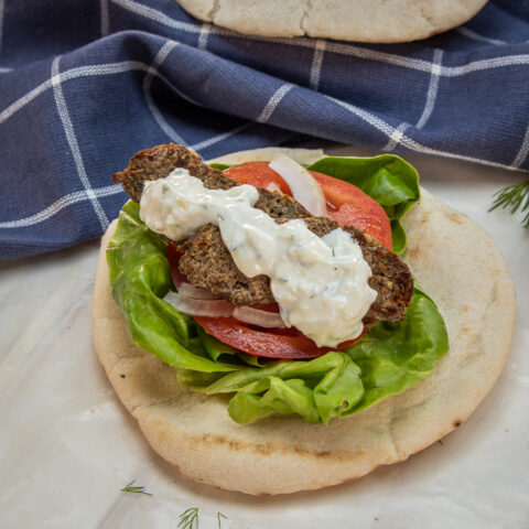 Beef Gyro with Authentic Greek Tzatziki Sauce Recipe - The Wanderlust ...