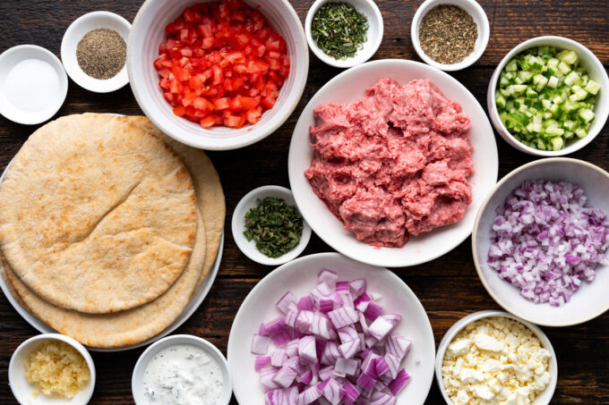Lamb Gyros with Tzatziki Sauce - The Wanderlust Kitchen