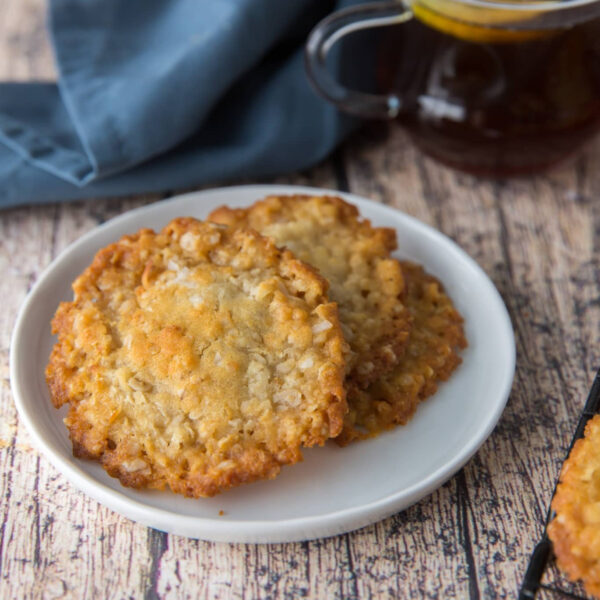 Anzac Biscuits (Australian Cookies) - The Wanderlust Kitchen