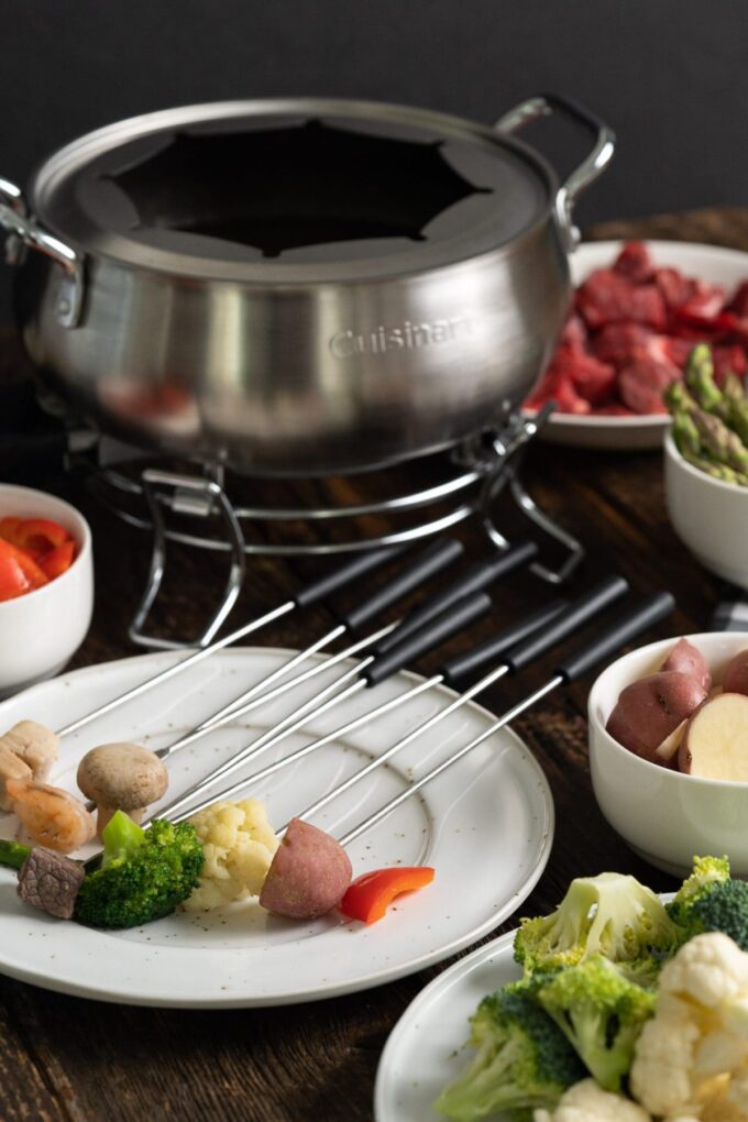 Fondue Broth - The Wanderlust Kitchen