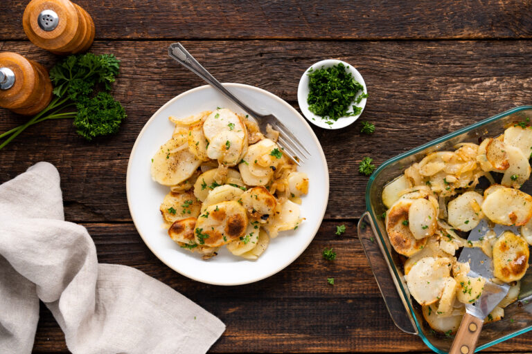 Lyonnaise Potatoes - The Wanderlust Kitchen