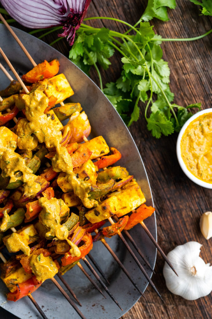 Paneer Cheese Tikka - The Wanderlust Kitchen