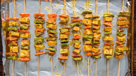 Paneer Cheese Tikka - The Wanderlust Kitchen