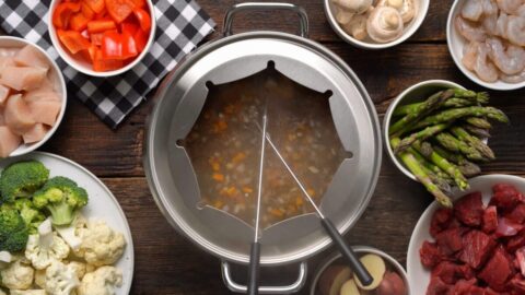 Fondue Broth - The Wanderlust Kitchen