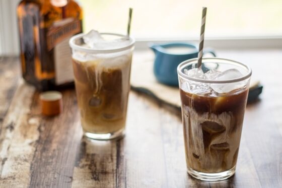 Boozy Iced Coffee - The Wanderlust Kitchen