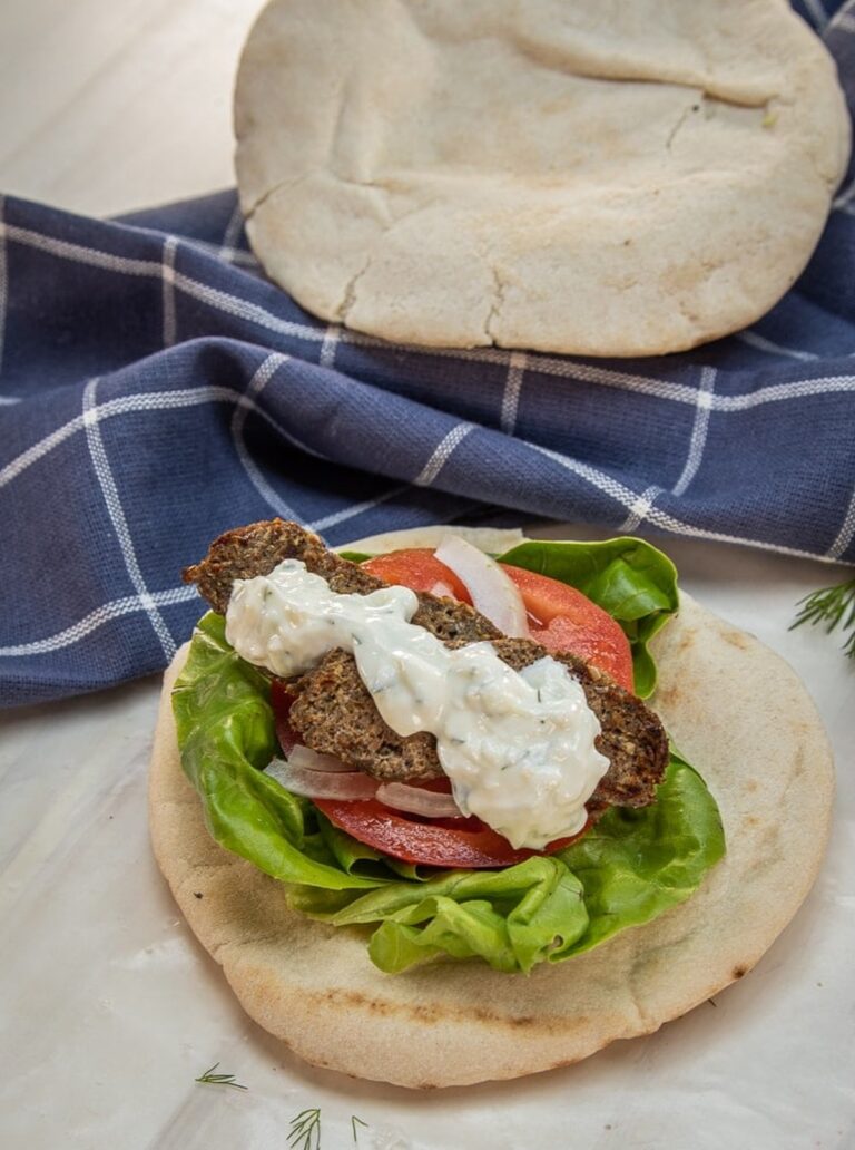 Beef Gyro with Tzatziki Sauce - The Wanderlust Kitchen