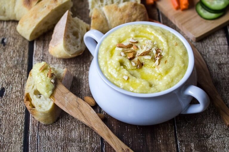 Skordalia Recipe: Greek Garlic and Potato Dip - The Wanderlust Kitchen