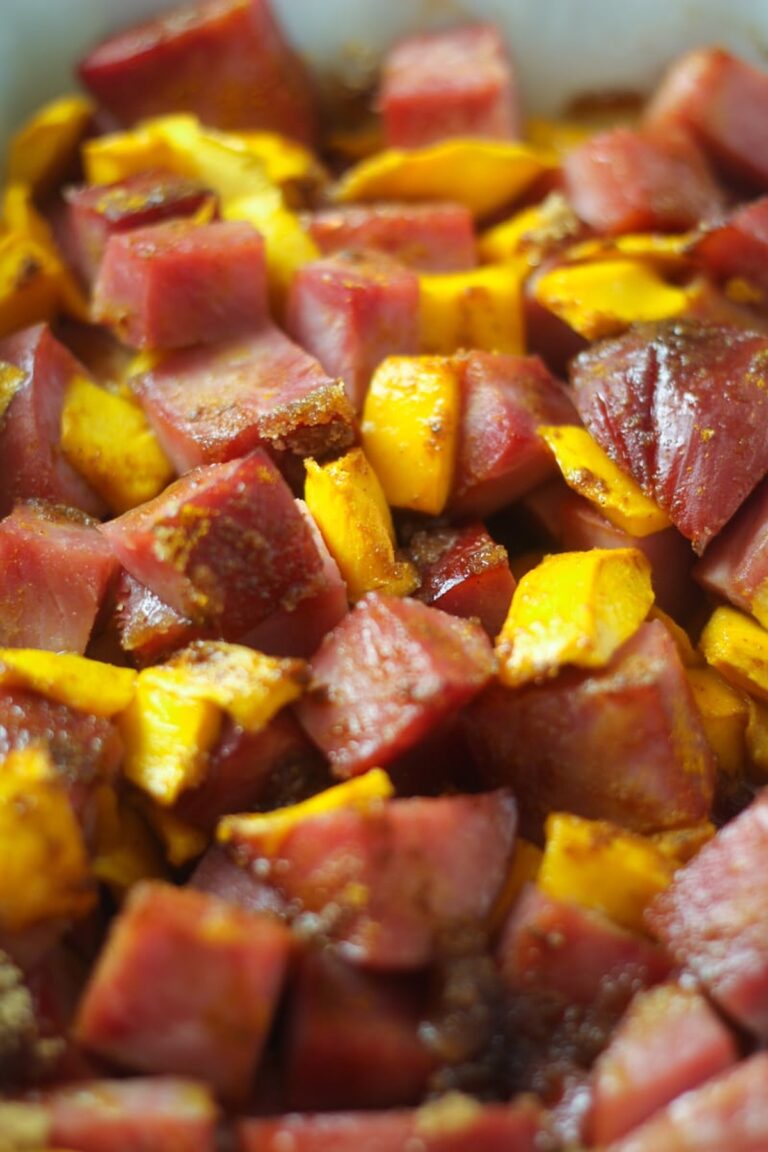 Ham Curry with Mangoes - The Wanderlust Kitchen