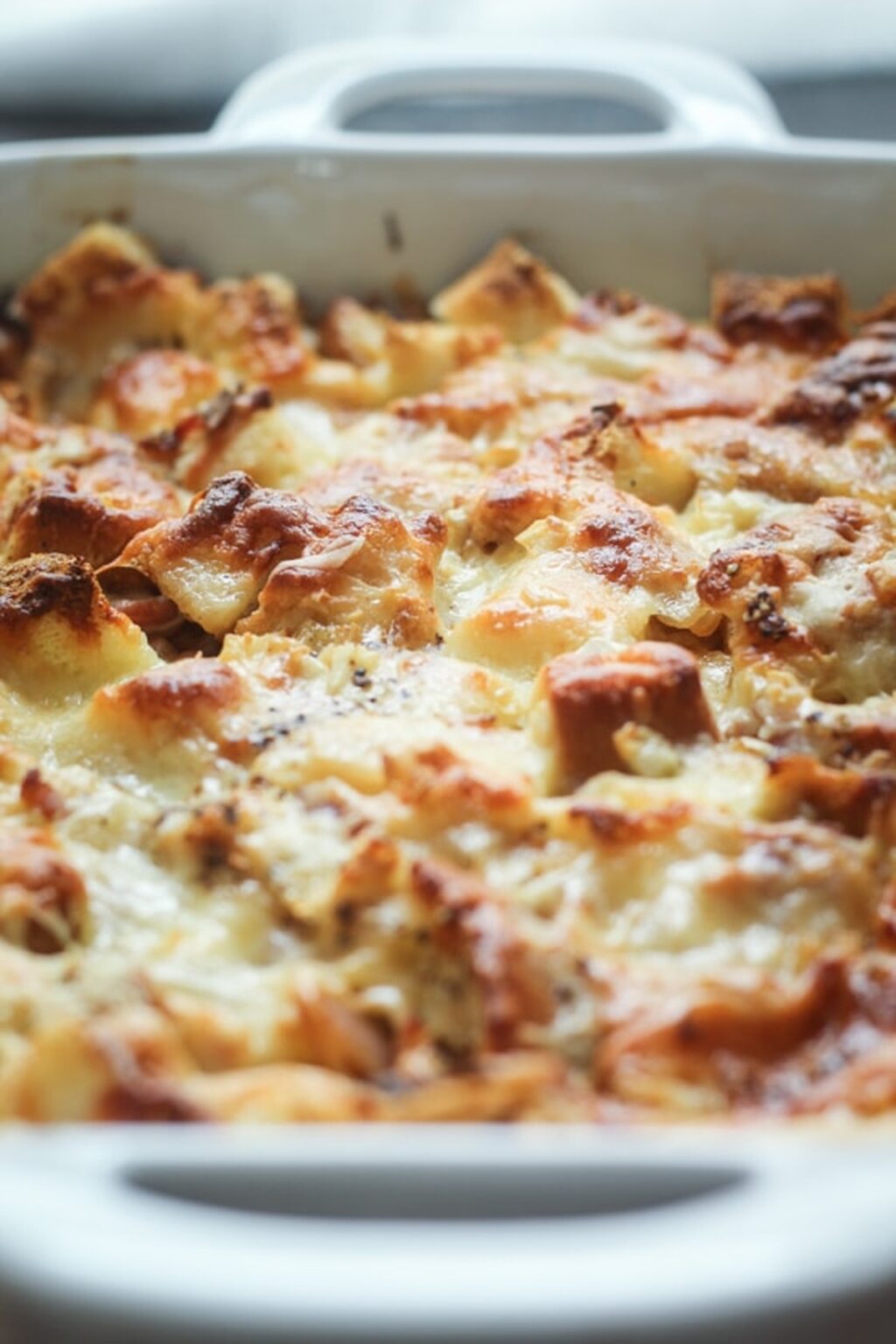 Easy Cheesy Overnight Italian Strata - The Wanderlust Kitchen