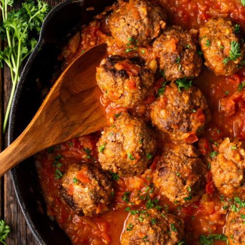 Spanish Meatballs - The Wanderlust Kitchen