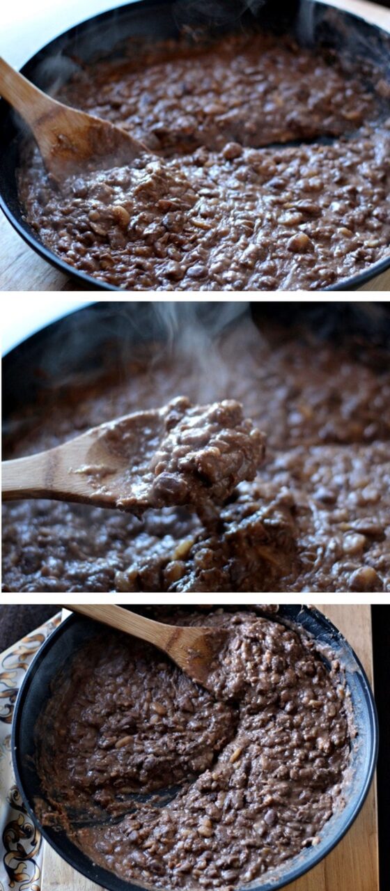 Mexican Refried Beans - The Wanderlust Kitchen