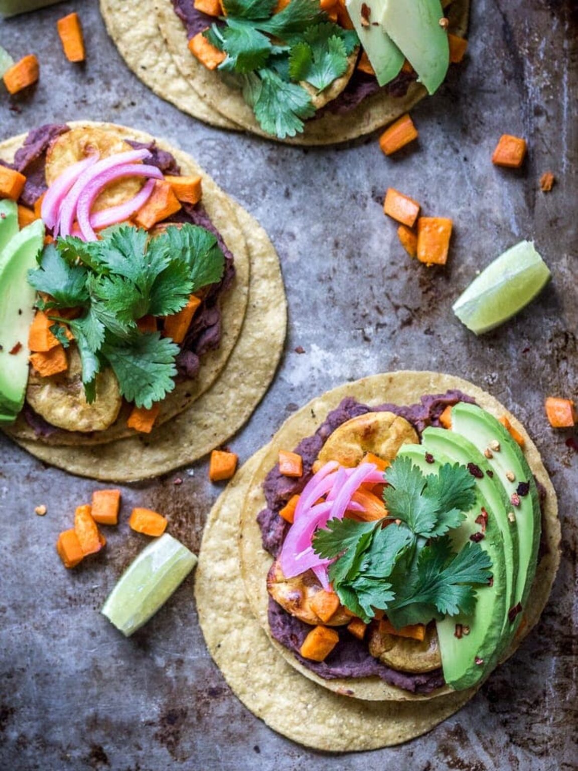 Sweet Potato Tostadas - The Wanderlust Kitchen