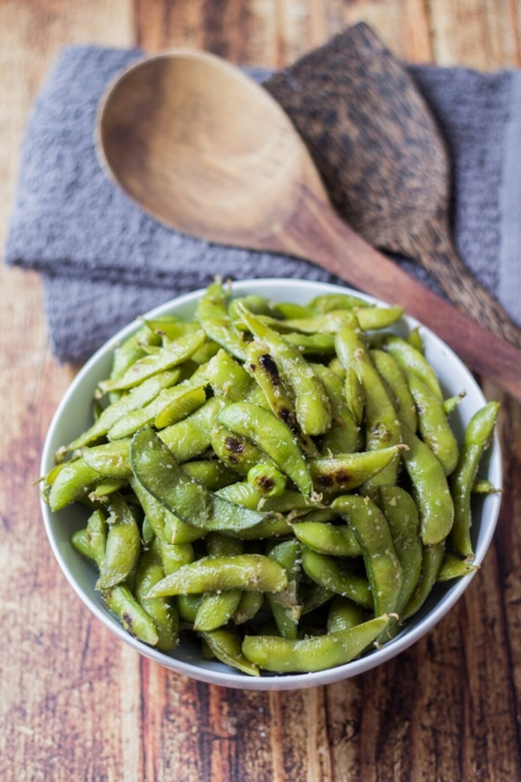 Garlic Edamame - The Wanderlust Kitchen
