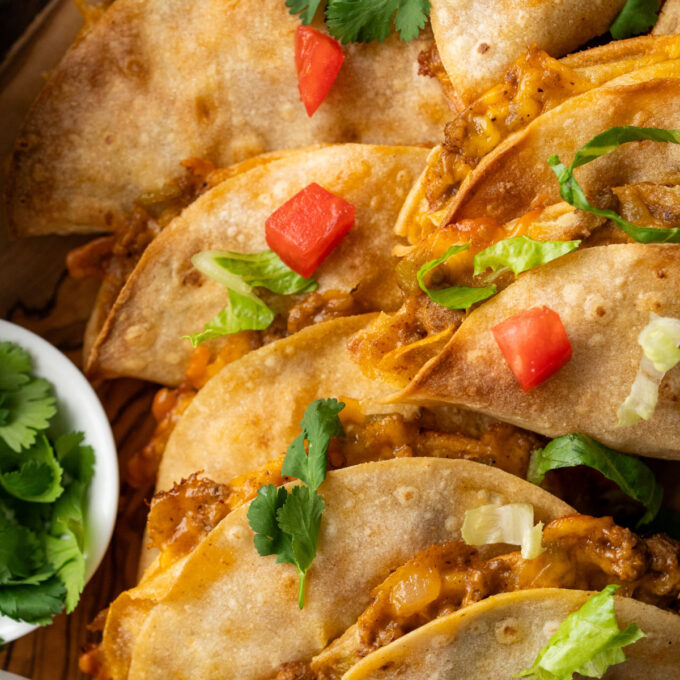 Crispy Beef Tacos - The Wanderlust Kitchen
