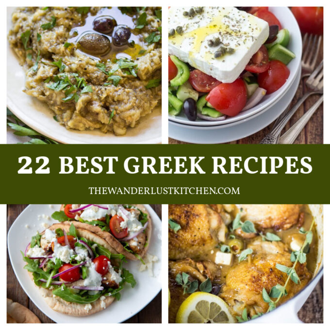 22 Best Greek Recipes (Easy Mediterranean Favorites) - The Wanderlust ...